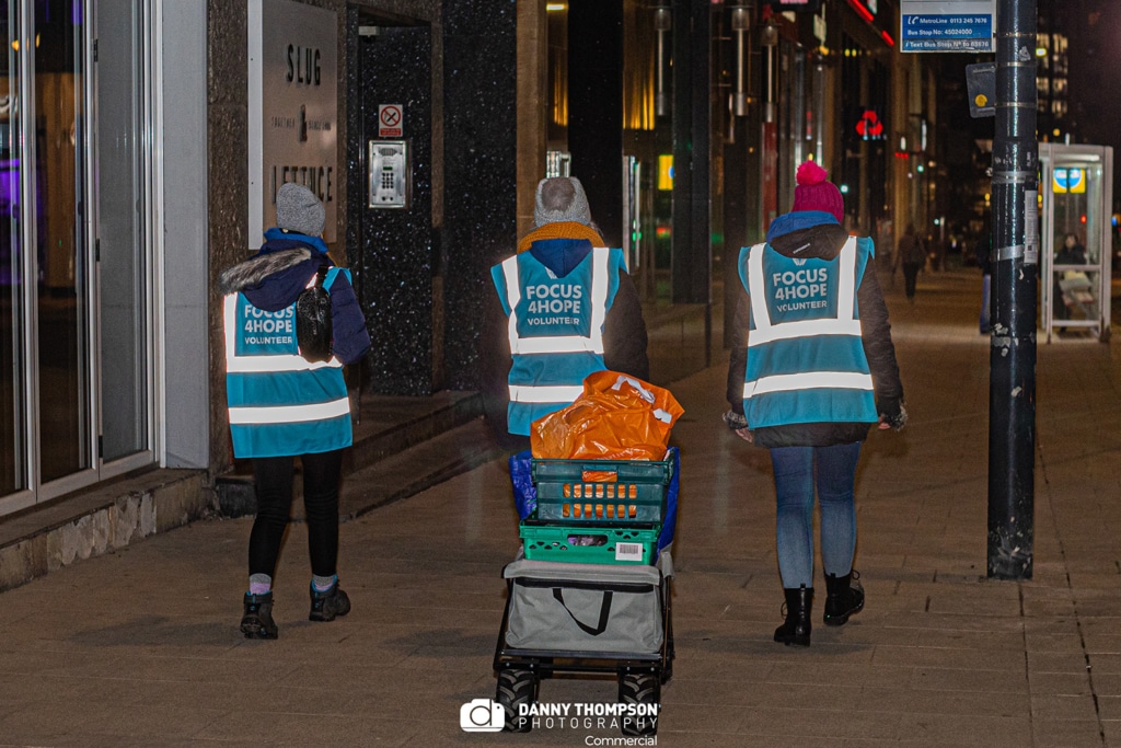 We help the homeless in Leeds ad surrounding areas.